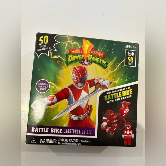 Hasbro | Toys | Hasbro Power Rangers Battle Bike Construction Set Red ...